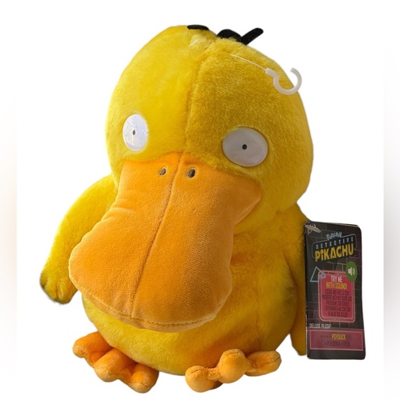 Toys | Wct Pokemon Detective Pikachu Psyduck Yellow Plush Stuffed ...